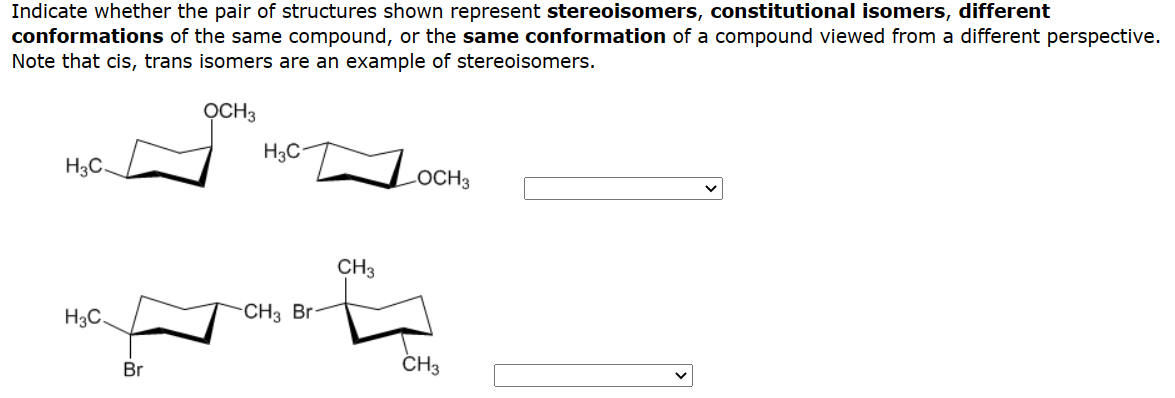 Solved Indicate whether the pair of structures shown | Chegg.com