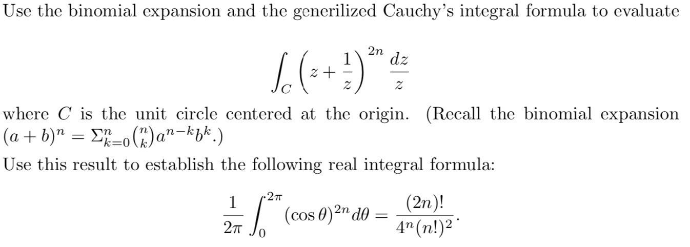 Solved Use the binomial expansion and the generilized | Chegg.com