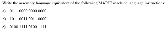Solved Write the assembly language equivalent of the | Chegg.com
