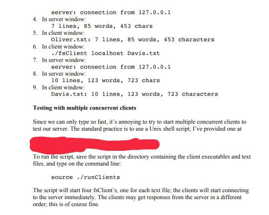 Solved For Project 4 We Ll Write A Client Server