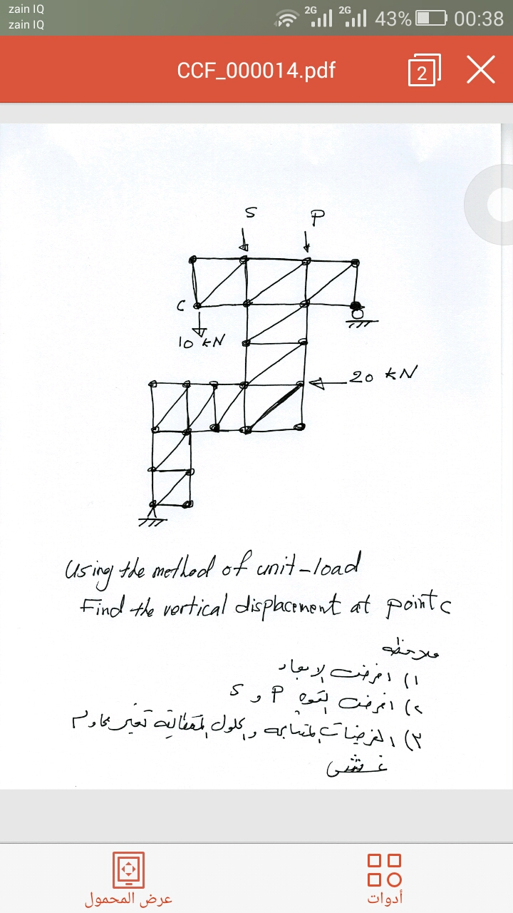2G 2G zain IQ zain IQ 43 % اي اي 00:38 CCF_000014.pdf | Chegg.com