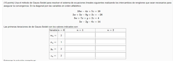 Solved Code for Matlab please Use the Gauss-Seidel method to | Chegg.com