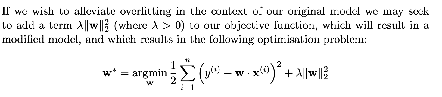 In linear regression we seek to learn a linear | Chegg.com