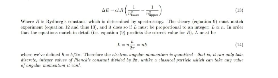 Solved Let's take the case where the electron is jumping | Chegg.com