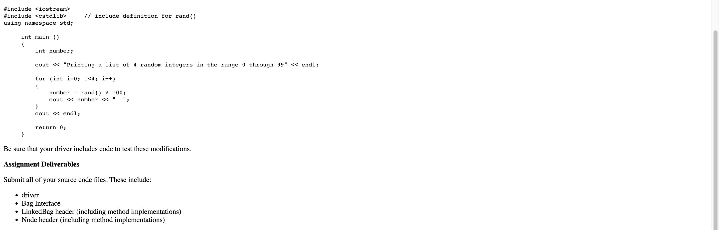 Solved Important: To use nullptr and other features of | Chegg.com