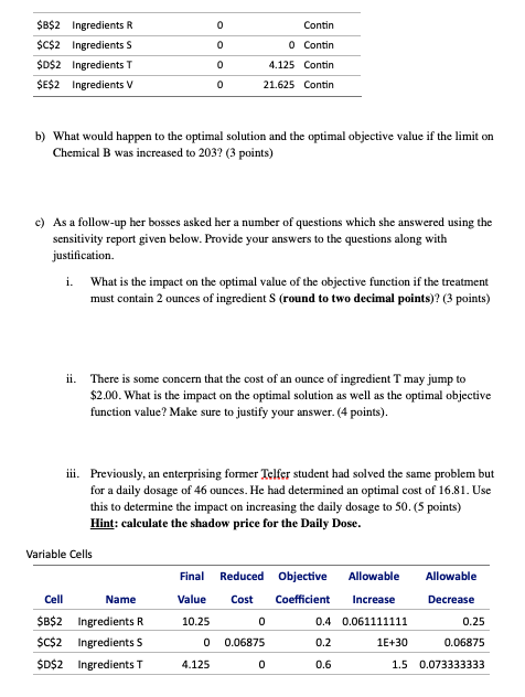 Solved Consider the following Linear Programming model and | Chegg.com