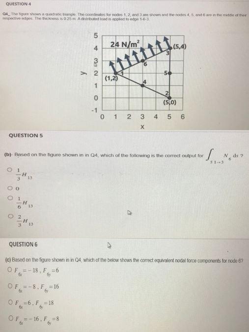 QUESTION 5 (b) Based on the figure shown in in Q4, | Chegg.com