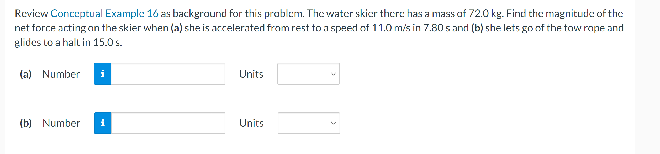 Solved Review Conceptual Example 16 as background for this | Chegg.com