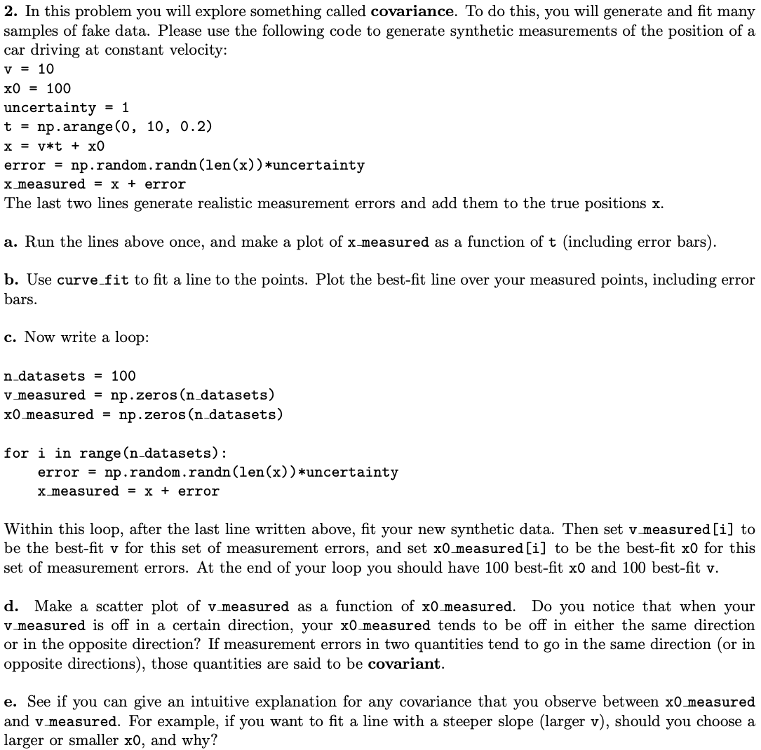 Solved Please explain using Python. Please run the code and | Chegg.com