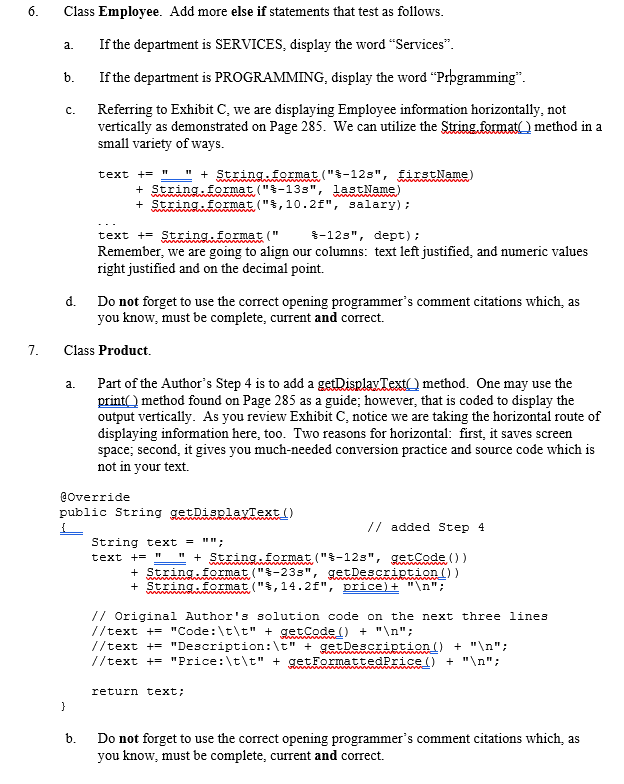 Working with the starter code (provided below), the | Chegg.com