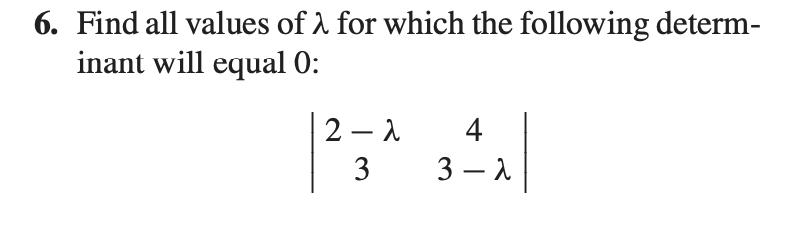Solved Find all values of λ ﻿for which the following | Chegg.com
