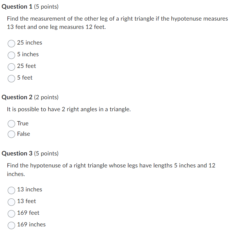 Solved Find The Measurement Of The Other Leg Of A Right Chegg