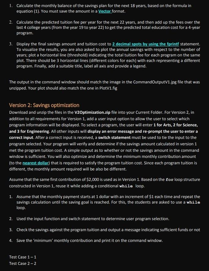 Solved Help is needed for Version 2 of | Chegg.com