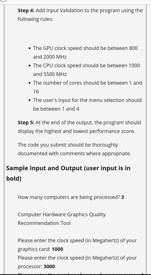 Solved I need help for this project with just simple Java | Chegg.com