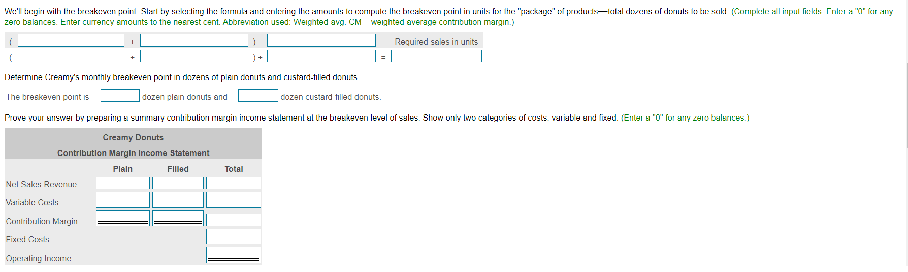 Solved Data table Requirements 1. Calculate the | Chegg.com