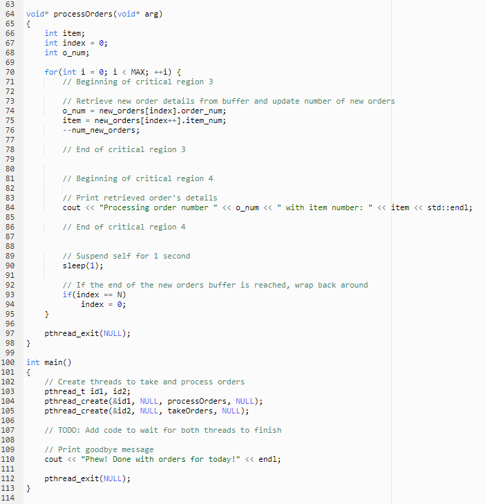 Part 2: Producer-Consumer - modification (15 points) | Chegg.com