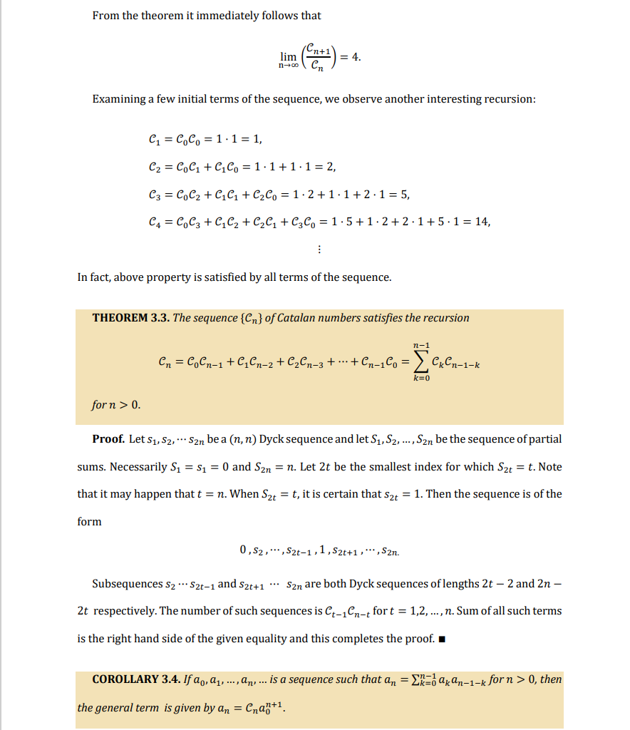 From the theorem it immediately follows that | Chegg.com