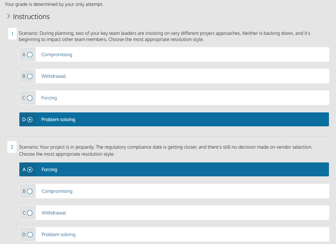 Solved Your grade is determined by your only attempt. > | Chegg.com