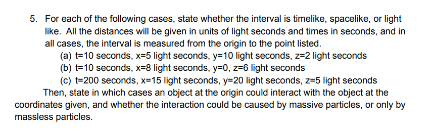 Solved 5. For each of the following cases, state whether the | Chegg.com