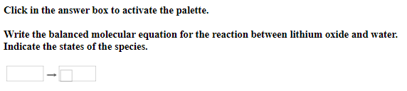 Solved Click in the answer box to activate the palette. | Chegg.com
