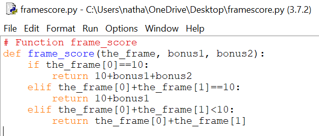 Solved IN PYTHON Loop over each frame in the frames array | Chegg.com