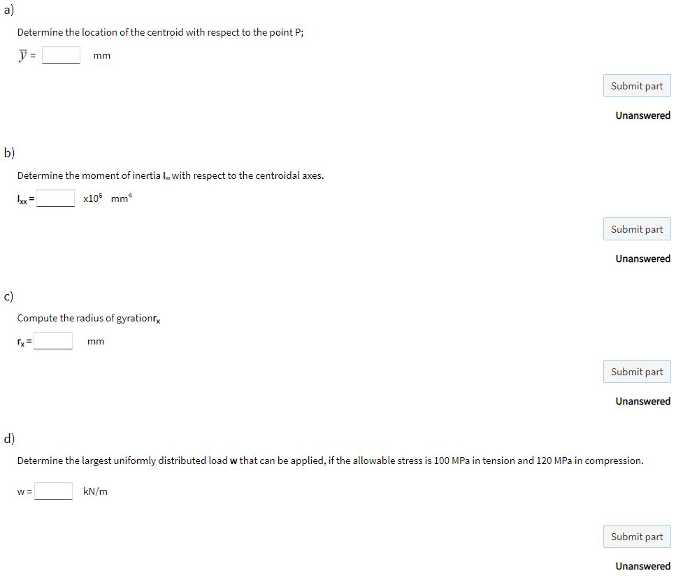 Solved A PFC Channel1 and a universal beam (UB) Section 4 | Chegg.com