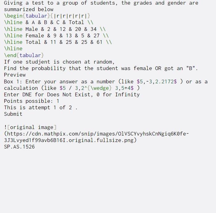 Solved Giving a test to a group of students, the grades and | Chegg.com