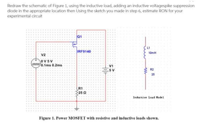 Redraw the schematic of Figure using the inductive | Chegg.com