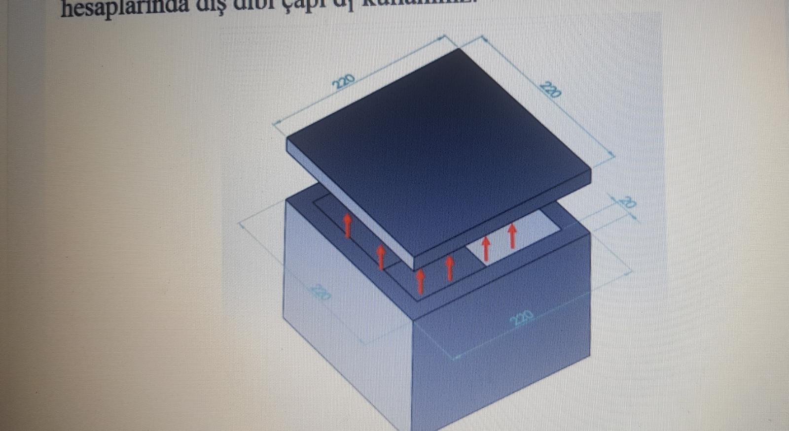 Solved The upper lid of the container is closed using a bolt | Chegg.com
