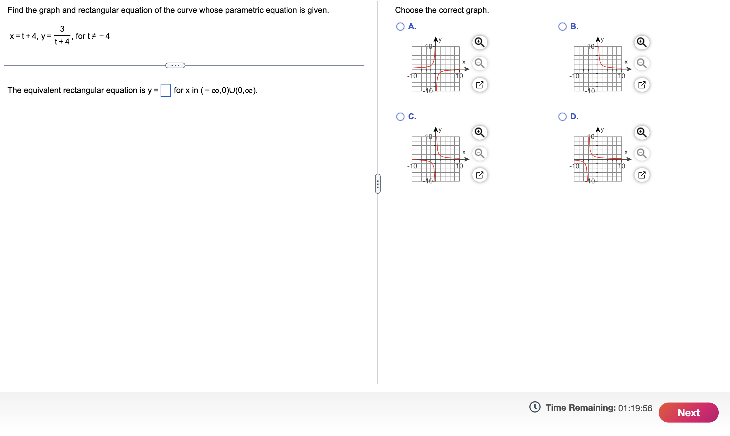 Solved Find the graph and rectangular equation of the curve | Chegg.com