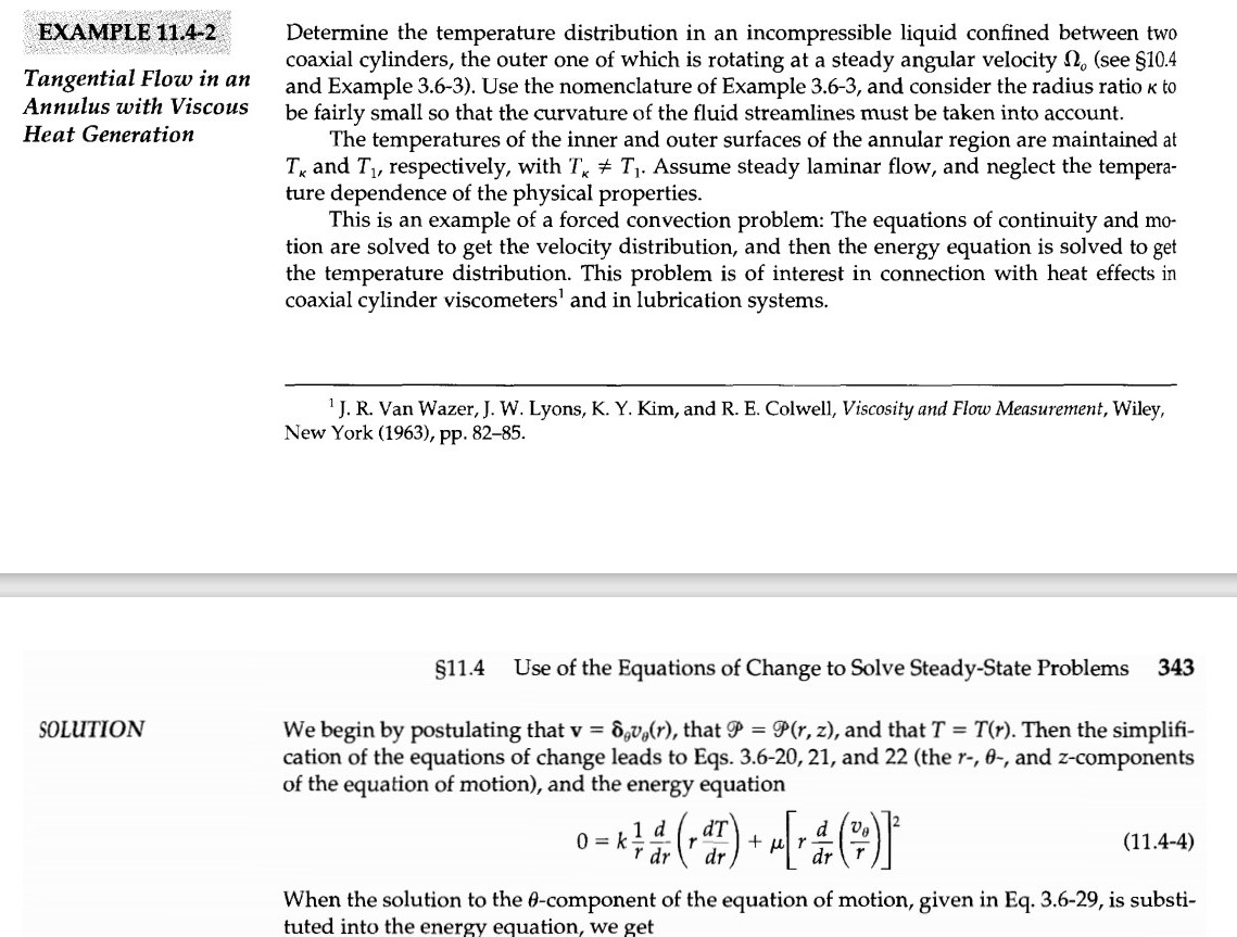 Tangential Annular Flow of a Highly Viscous Liquid | Chegg.com