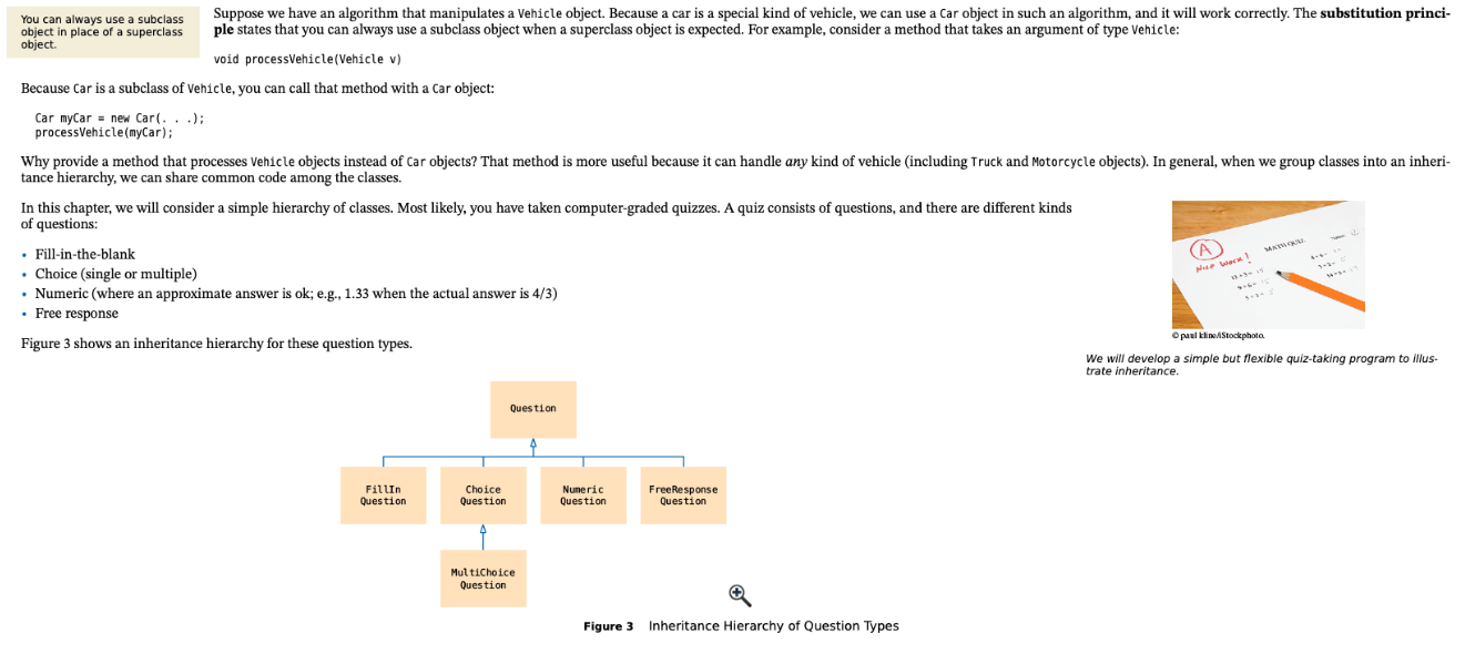 Solved R9.1 Identify the superclass and subclass in each of | Chegg.com