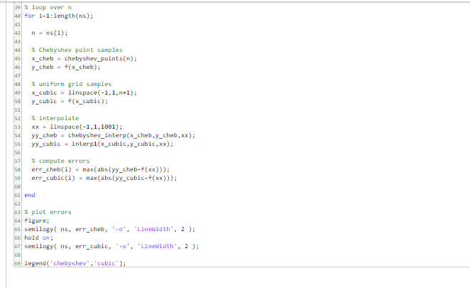 Matlab Coding . Barycentric Interpolation. There is a | Chegg.com