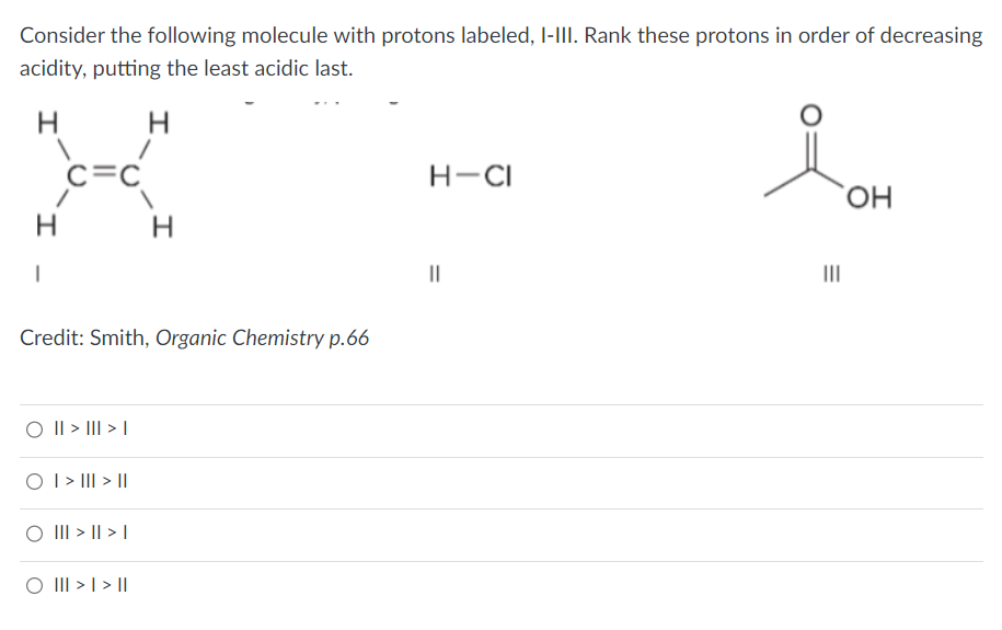 Solved Consider the following molecule with protons labeled, | Chegg.com