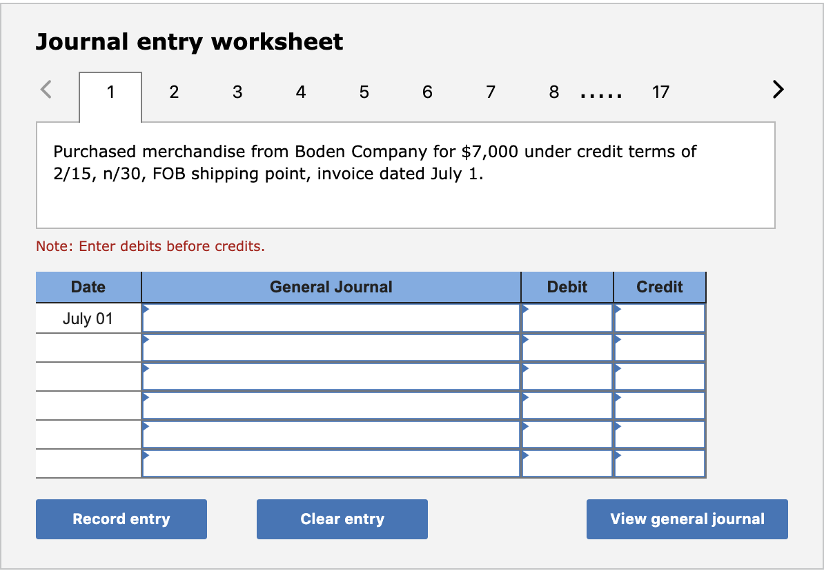 Solved Problem 4-1A Preparing journal entries for | Chegg.com