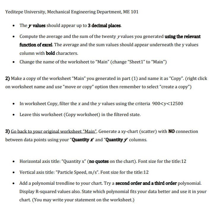 Solved PART A) Excel Question (Save your work frequently) A | Chegg.com
