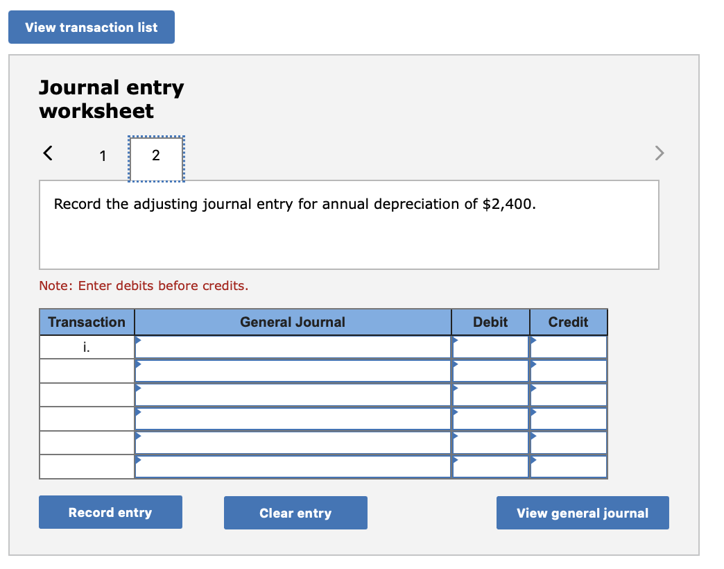 Solved Problem 2-6 (Algo) Accounting cycle [LO2-3, 2-4, 2-5, | Chegg.com
