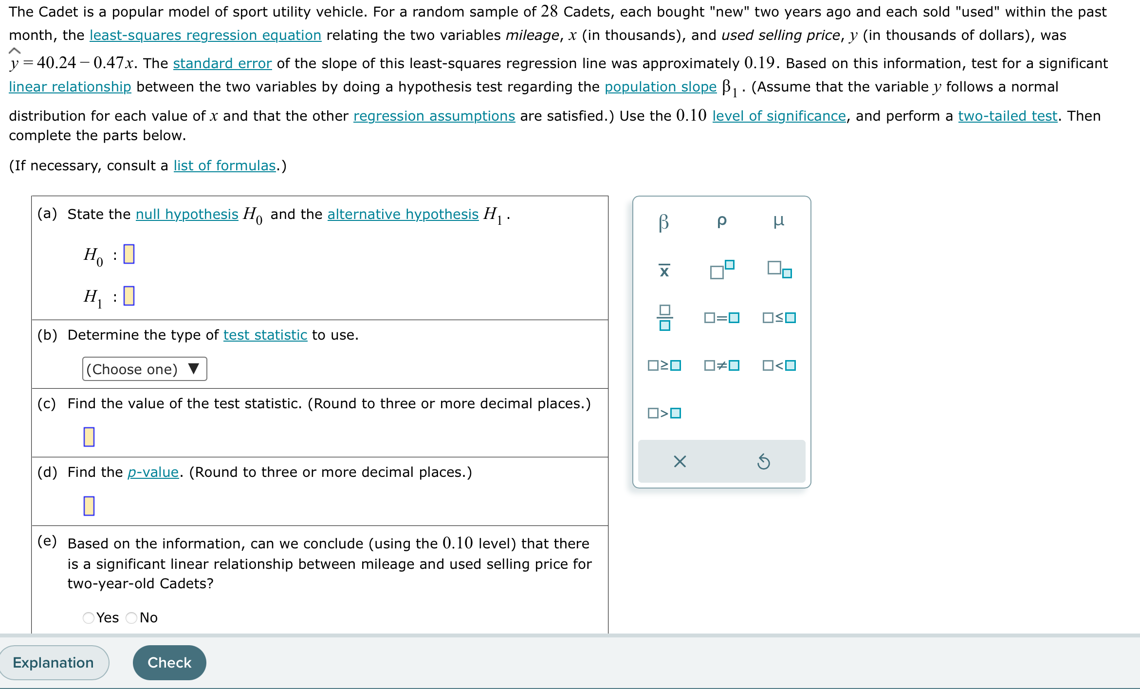 Solved The Cadet is a popular model of sport utility | Chegg.com