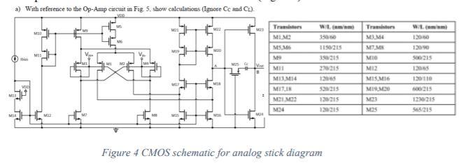 Solved Analog Stick Diagram - With reference to the Op-Amp | Chegg.com