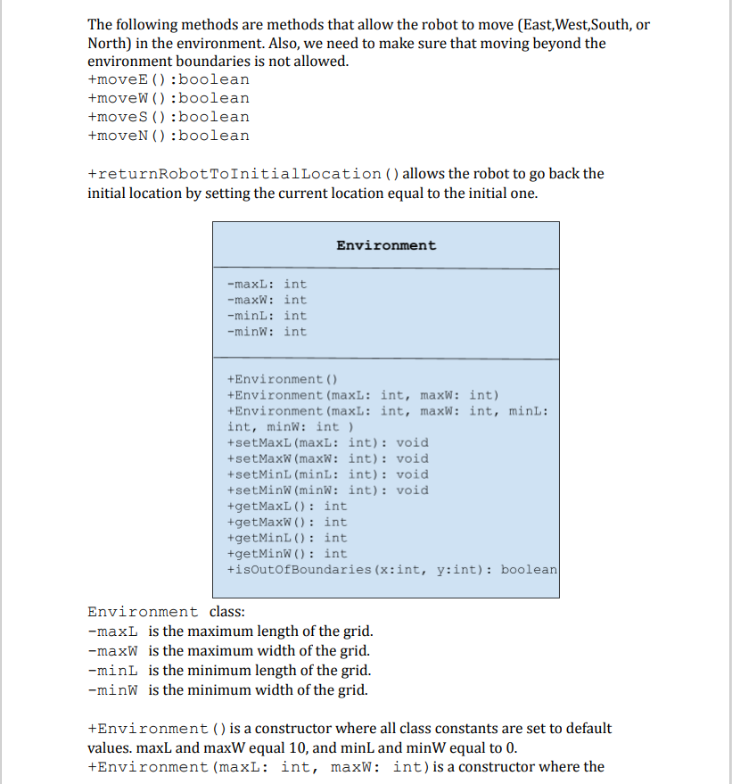 Solved Problem 1 Write A Java Program That Controls A Robot 5601