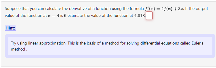 Solved Suppose that you can calculate the derivative of a | Chegg.com