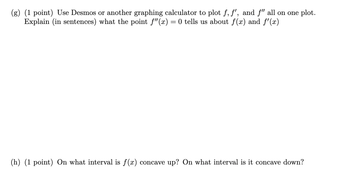 Solved 1 Consider The Function F X 2x3−4x2 2x 1 A 1