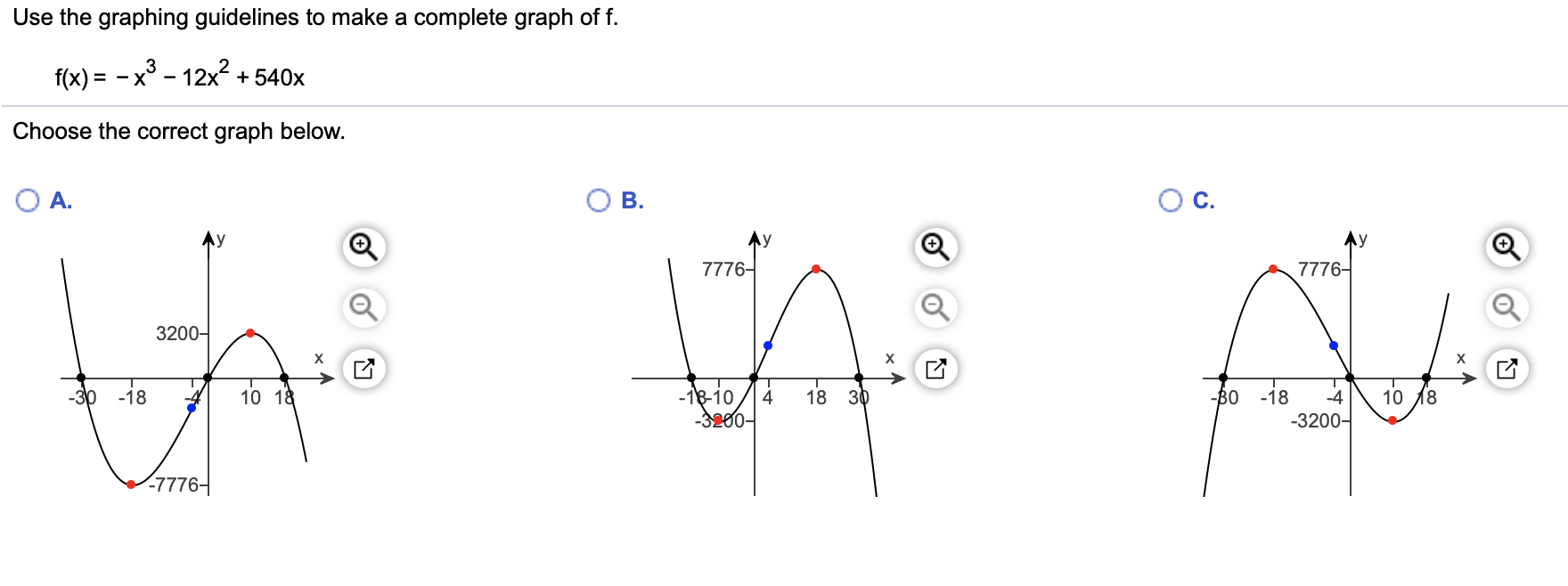 Solved Use the graphing guidelines to make a complete graph | Chegg.com