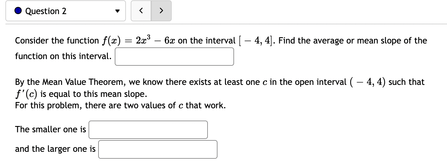 Solved Consider the function f(x)=7−7x2 on the interval | Chegg.com