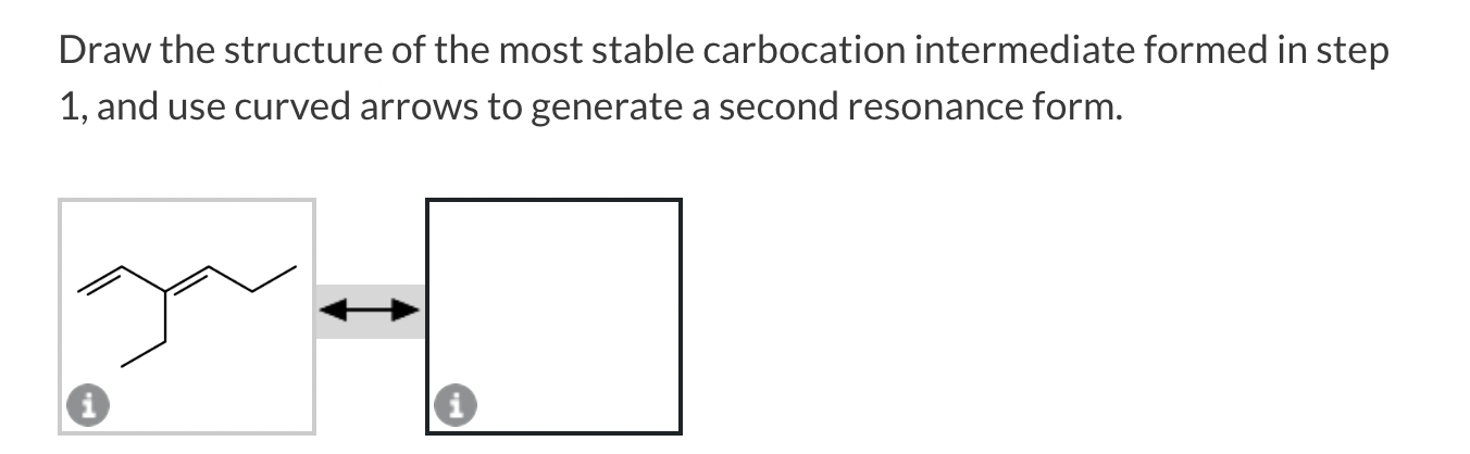 Solved Draw the structure of the most stable carbocation | Chegg.com