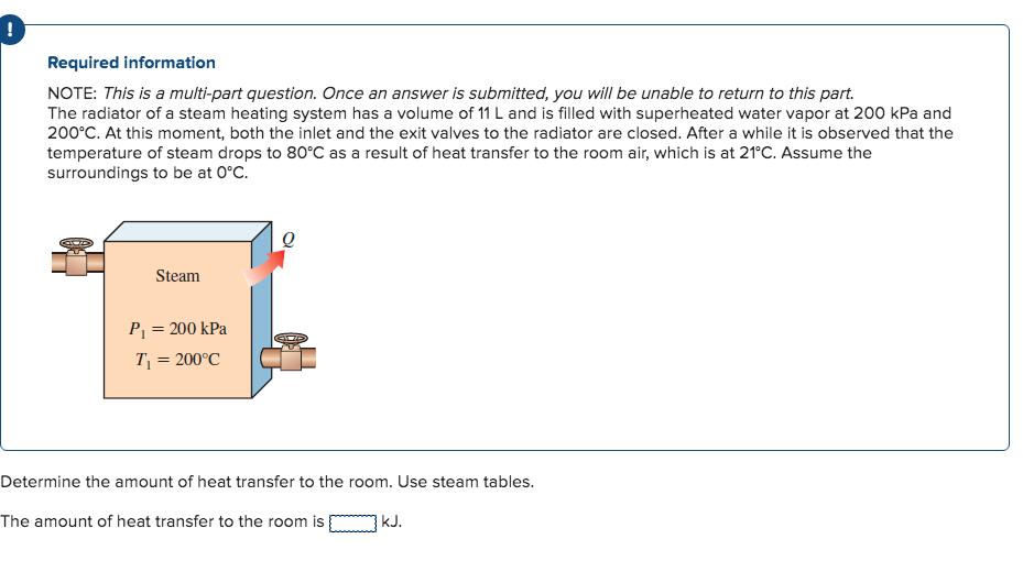 Solved Required information NOTE: This is a multi-part | Chegg.com