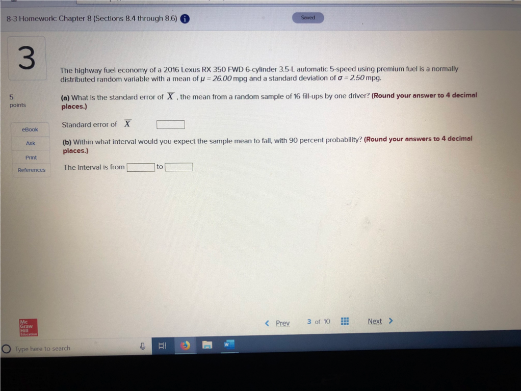Solved 8-3 Homework: Chapter 8 (Sections 8.4 through 8.6) | Chegg.com Solved 8-3 Homework: Chapter 8 (Sections 8.4 through 8.6) | Chegg.com