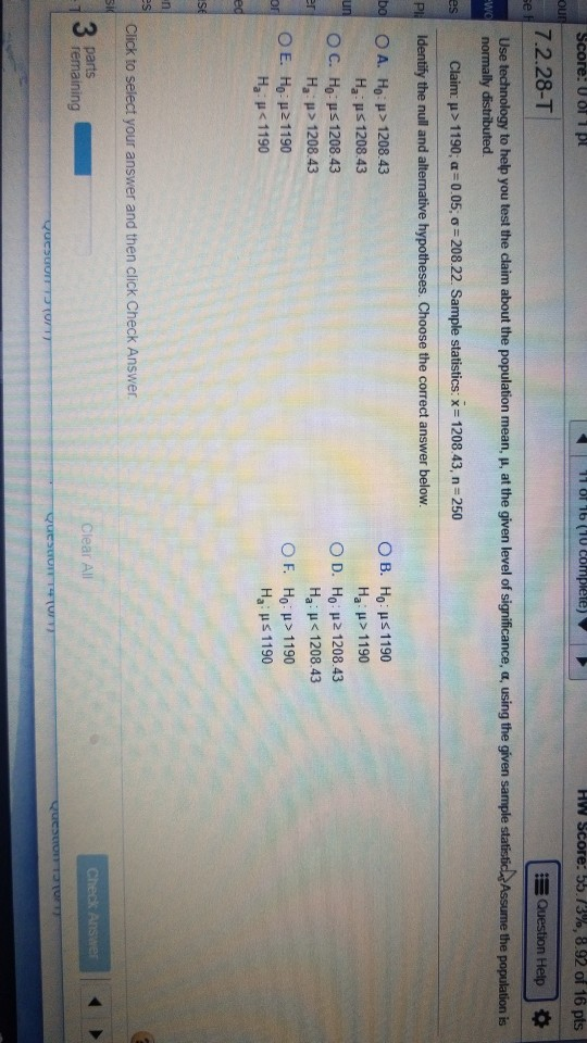 Solved .Uor 1 p HW Score: 55.3%, 8.92 of 16 pts 7.2.28-T Use | Chegg.com