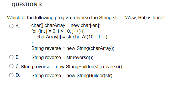 Solved QUESTION 1 What is wrong of the following program? | Chegg.com