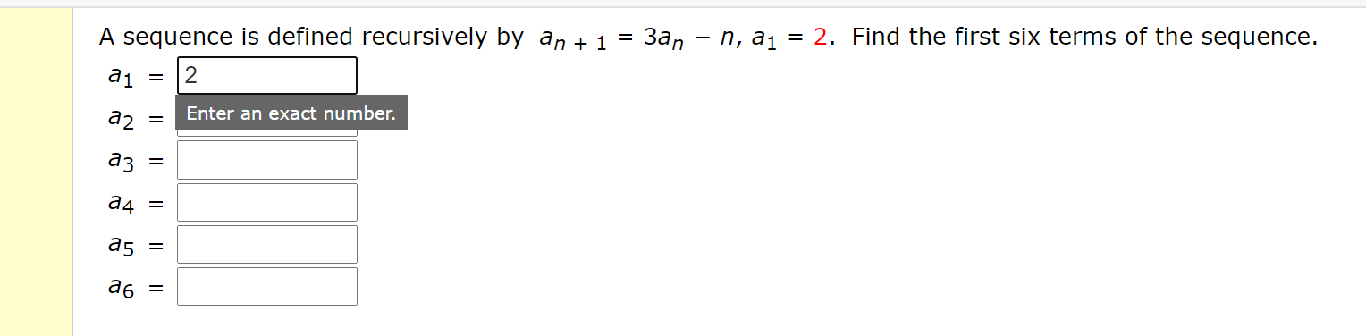 Solved A Sequence Is Defined Recursively By An 1 3an